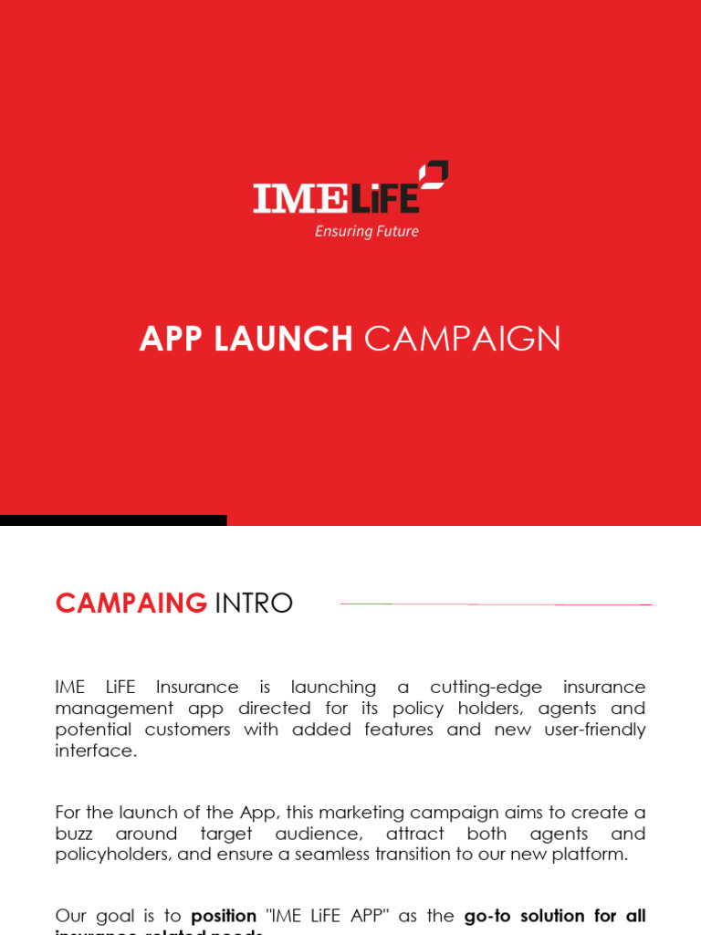 App Launch Campaign Plan | PDF
