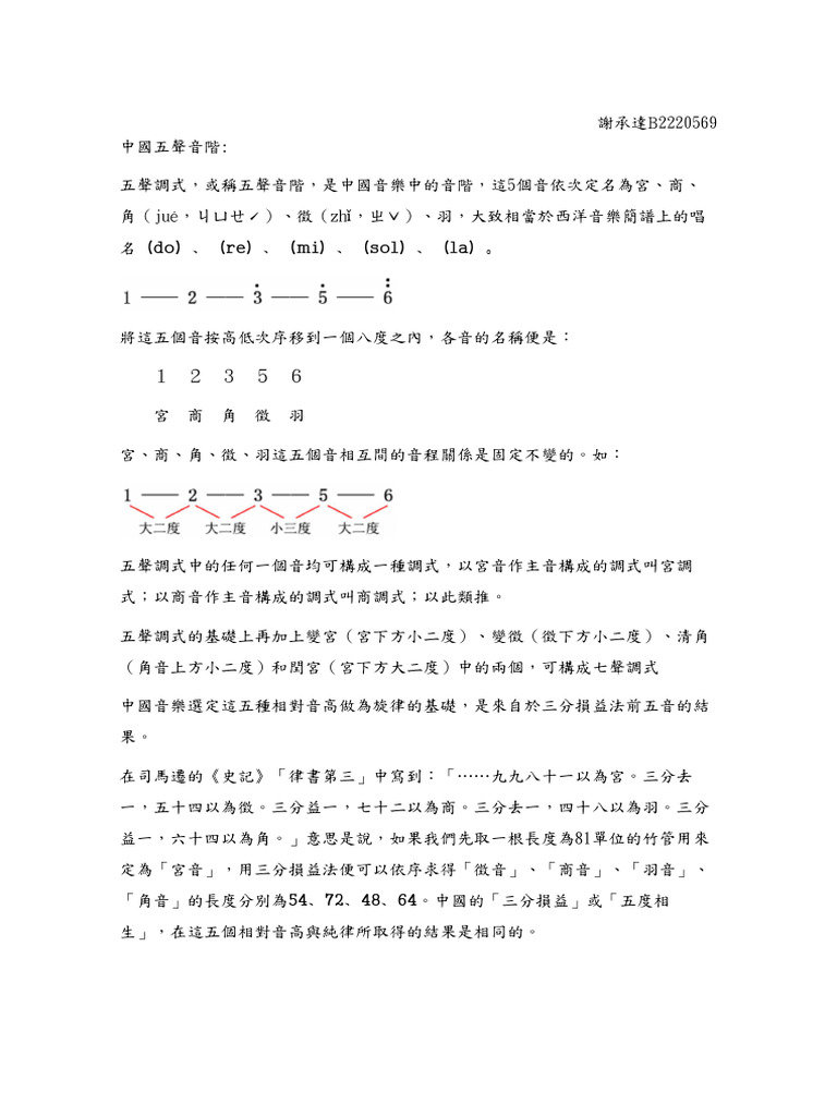 （do）、（re）、（mi）、（sol）、（la）。 | PDF