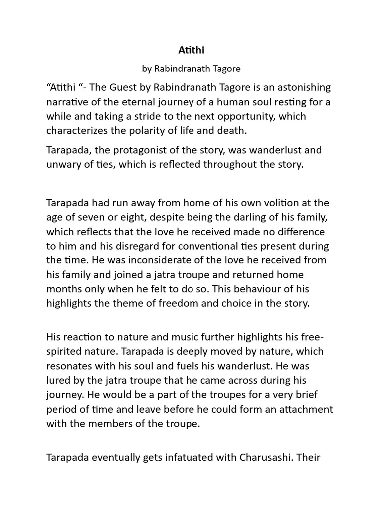 Atithi | PDF | Religion & Spirituality | Poetry