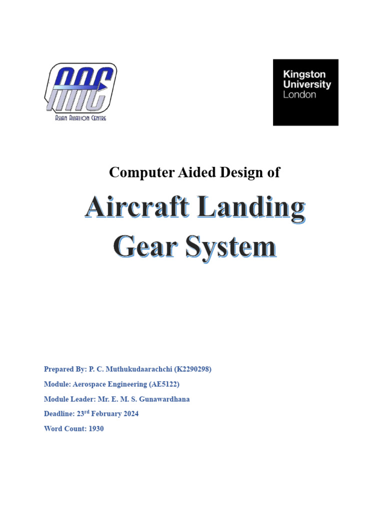 Landing Gear System | PDF