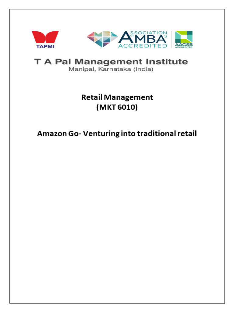 WG9 - Case Study Submission | PDF | Retail | Online Shopping