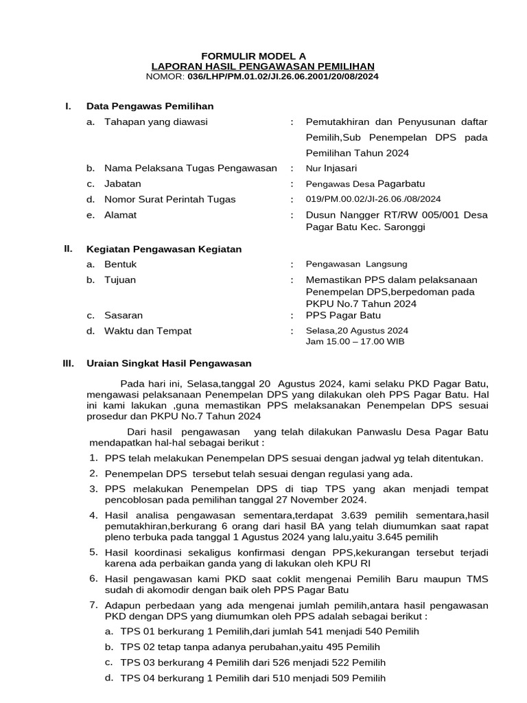 036-LHP-PM.01.02-Jl.26.06.2001-20-08-2024 | PDF
