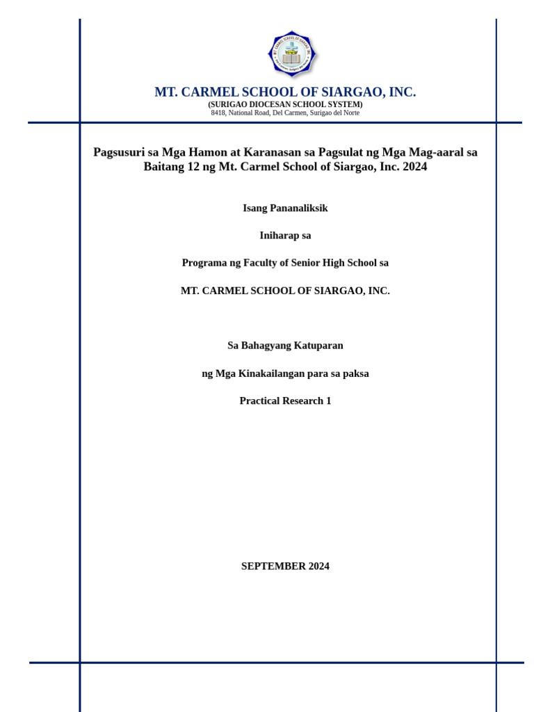 Filipino Research G11 | PDF