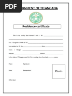 Age Declaration Form for Voter ID | PDF