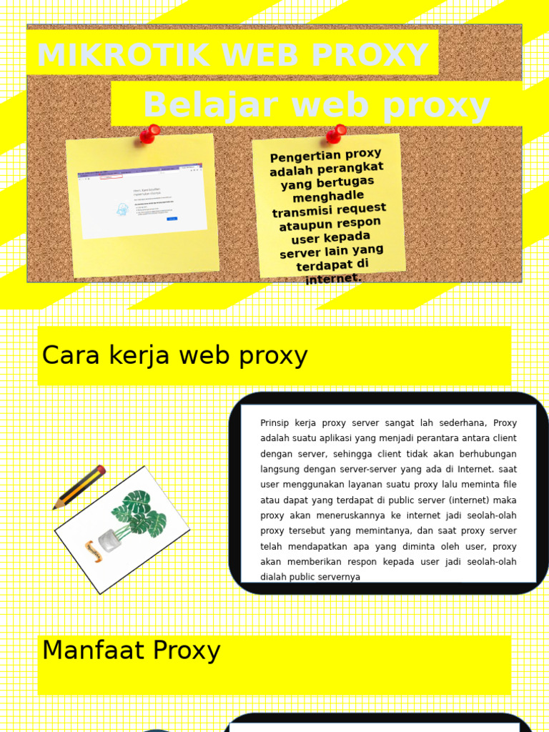 Mikrotik Web Proxy | PDF