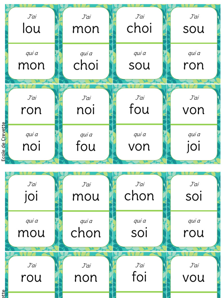 Jai Qui A Ou On Oi | PDF