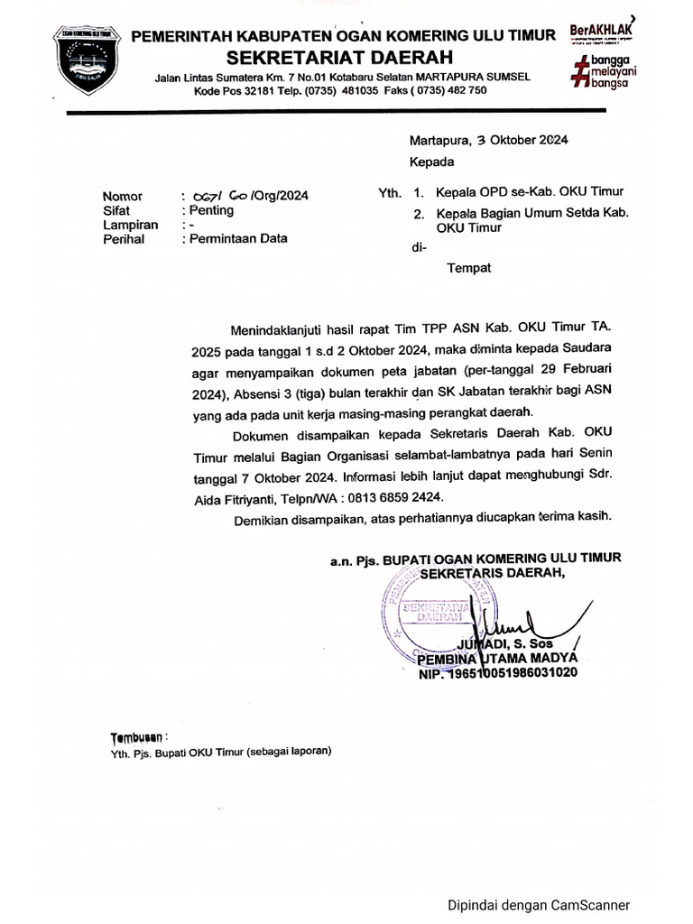 Permintaan Data | PDF