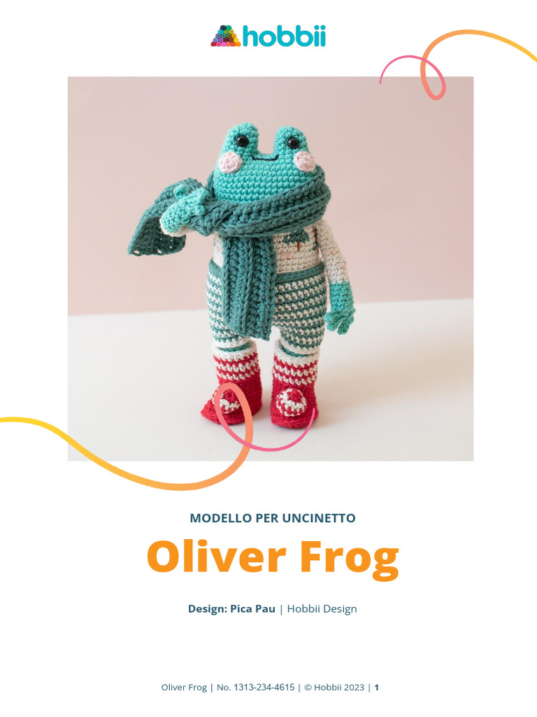 oliver-frog-it amigurumi | PDF