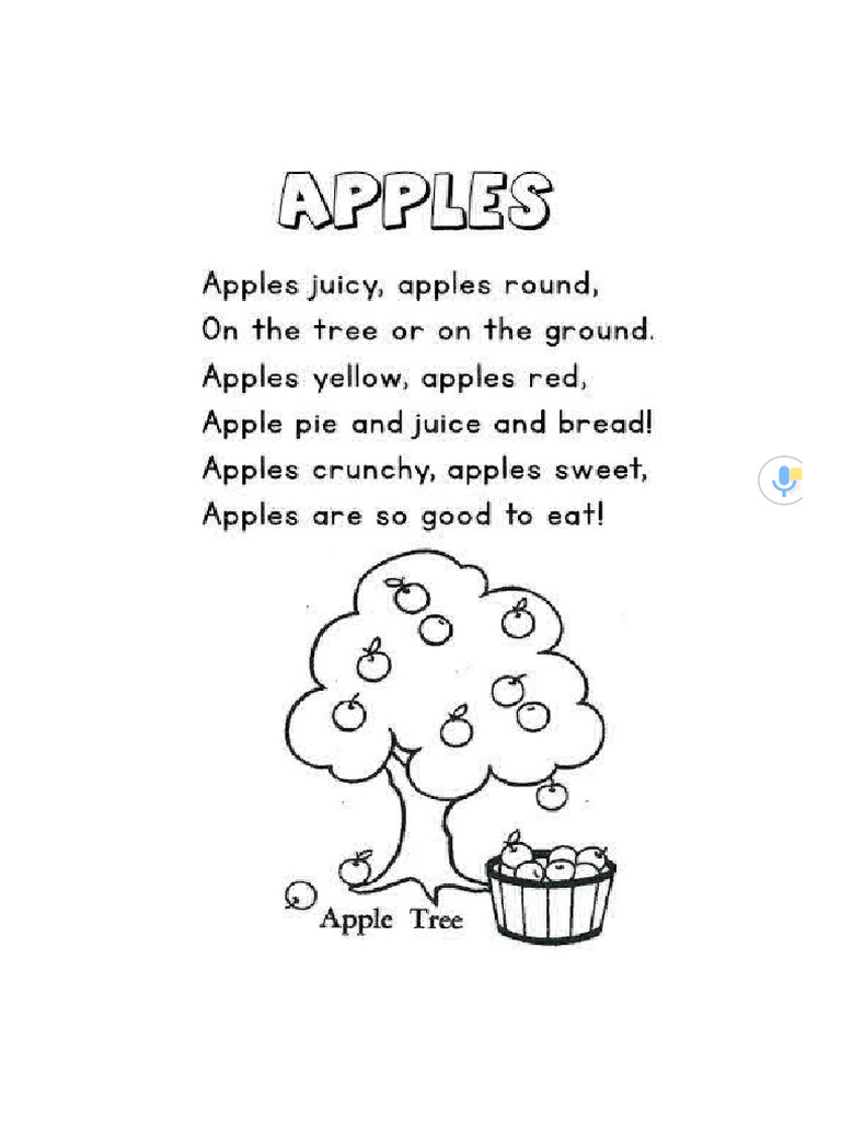 Apples Poem | PDF