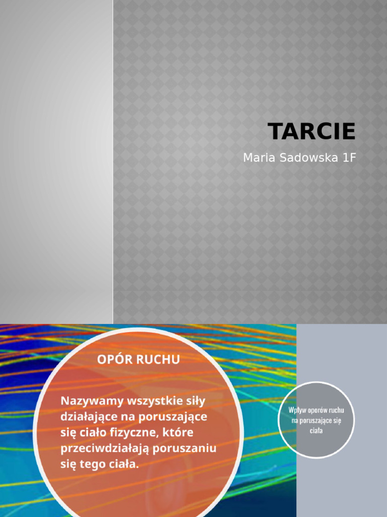 Tarcie | PDF