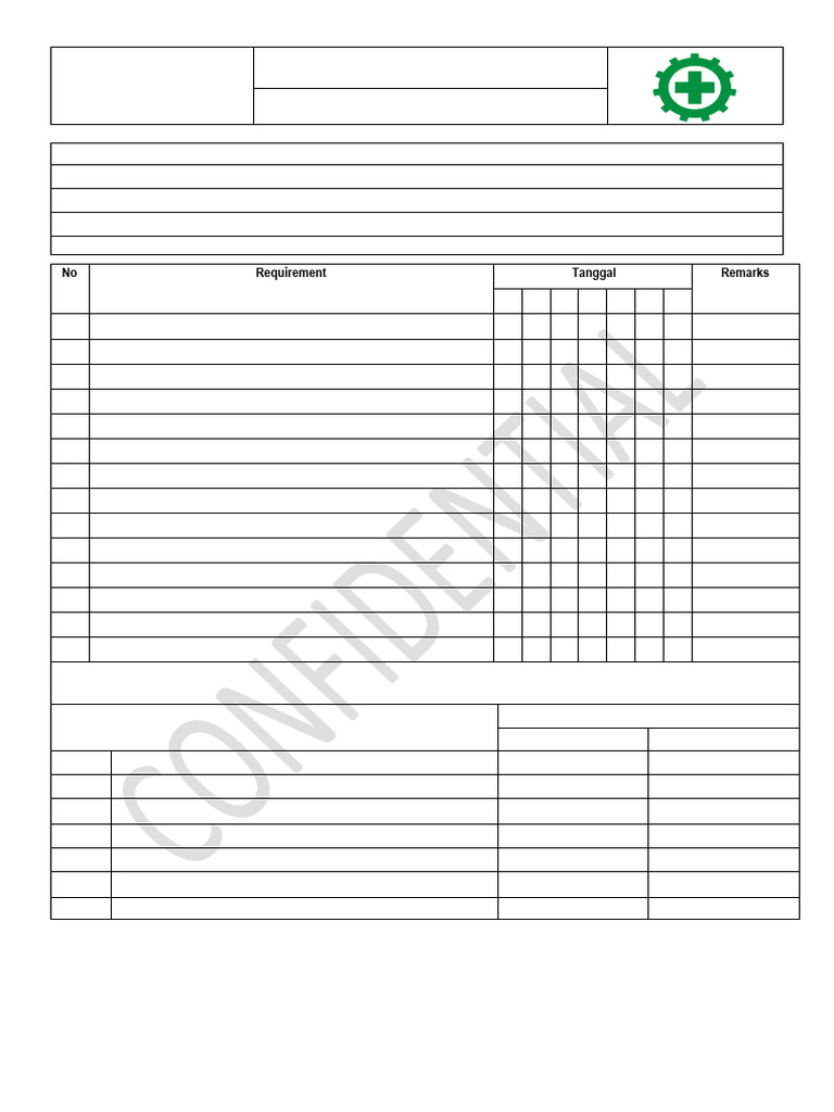 Daily Checklist Air Compressor | PDF