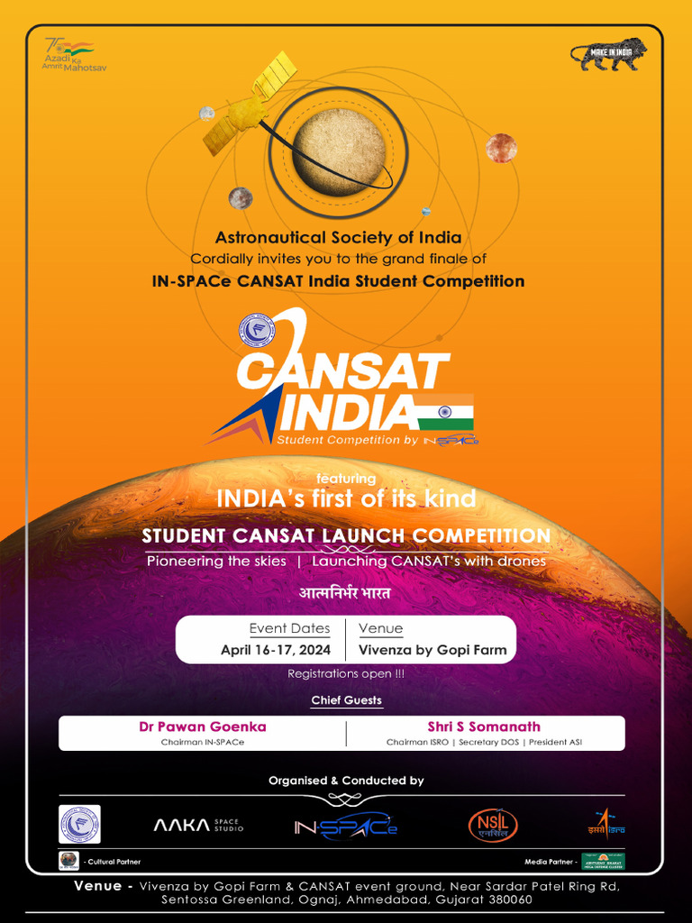 CANSAT Brochure April14 | PDF
