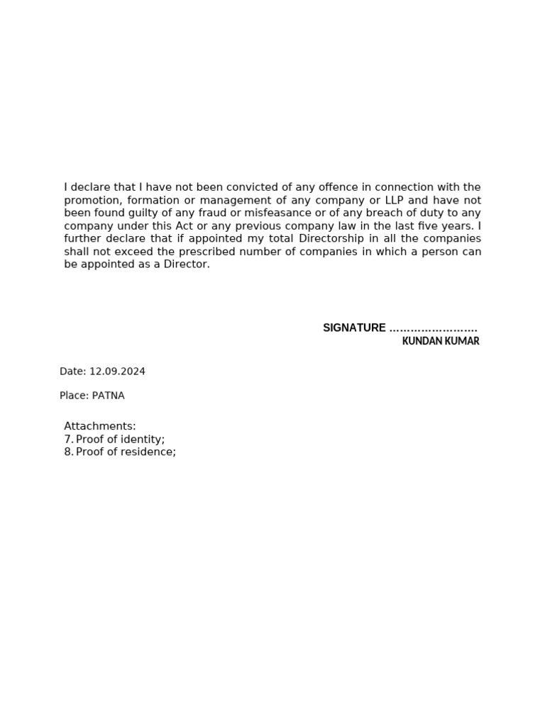 Form DIR 2 LAST PAGE | PDF