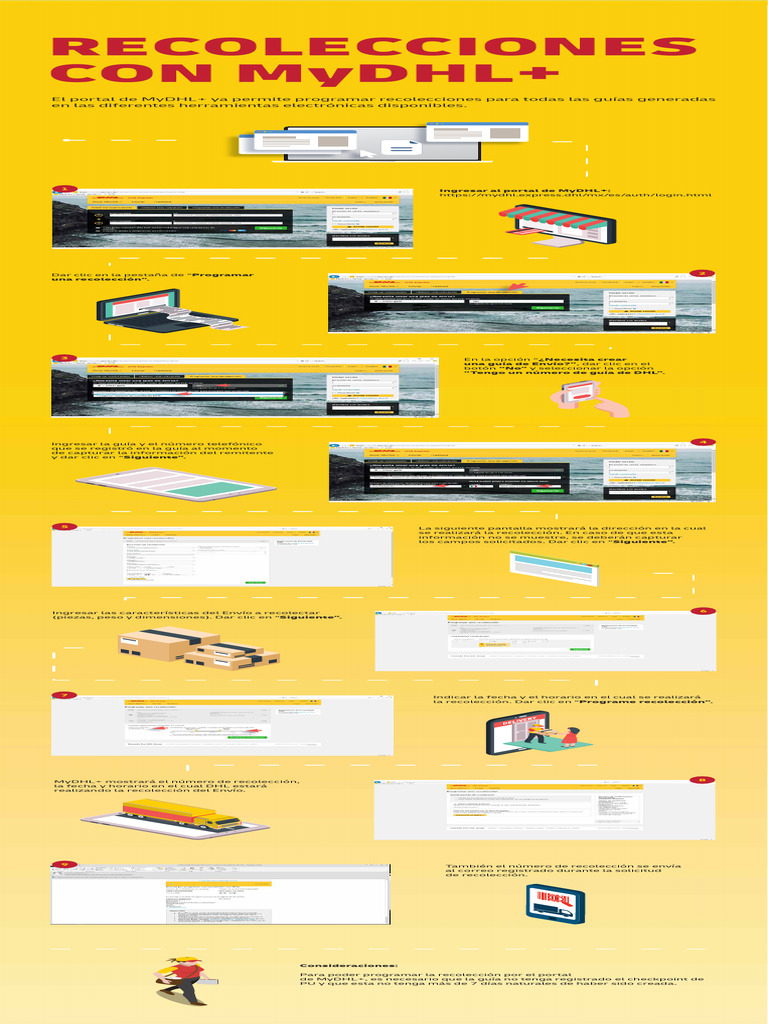 Infografia Recolecciones Con Mydhl-04-B | PDF
