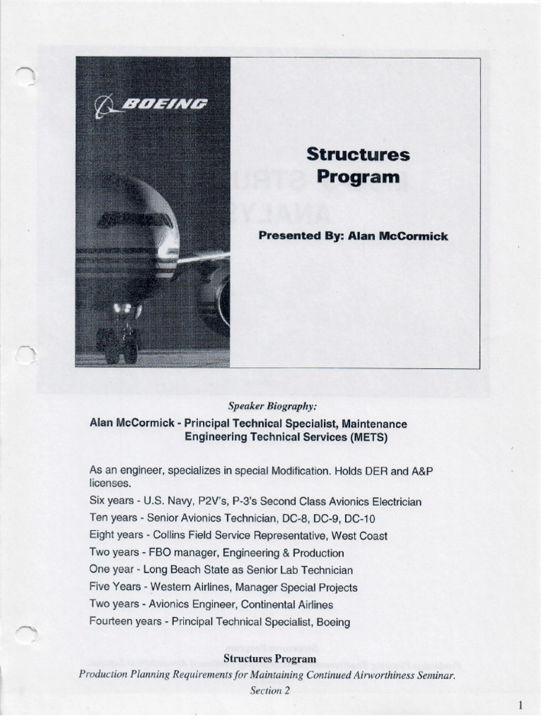 2. Structures Program | PDF