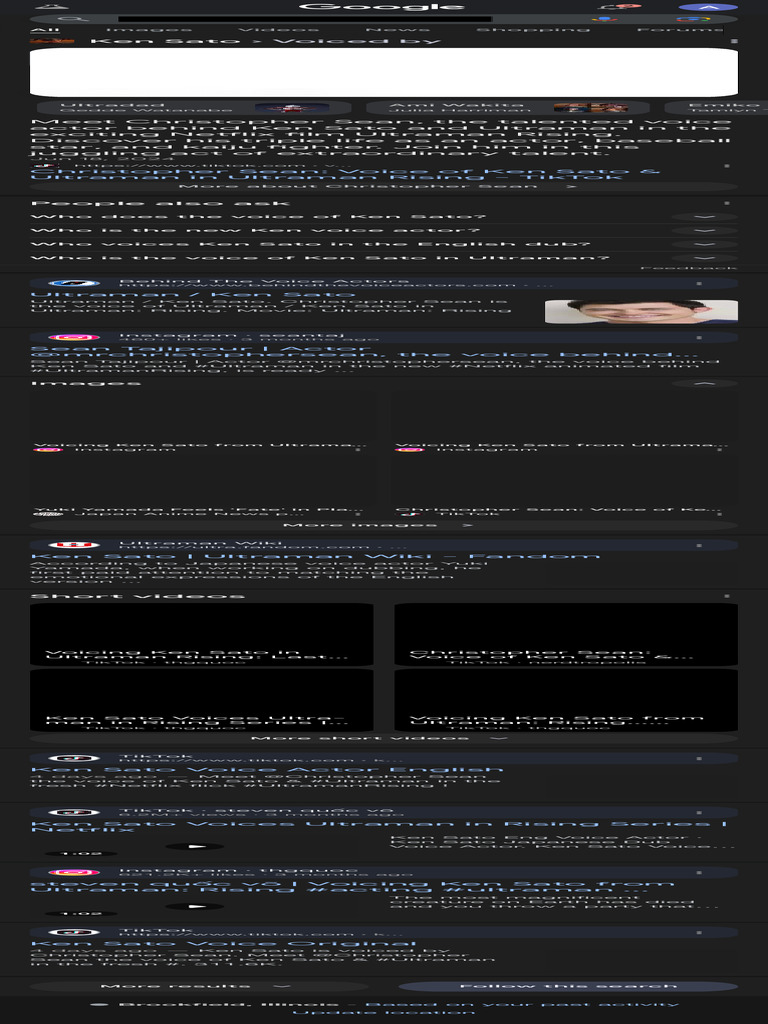 Ken Sato Voice Actor - Google Search | PDF