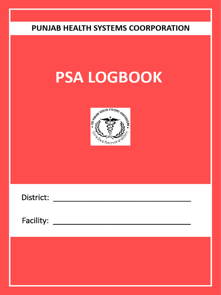 PSA Logbook + Manual | PDF