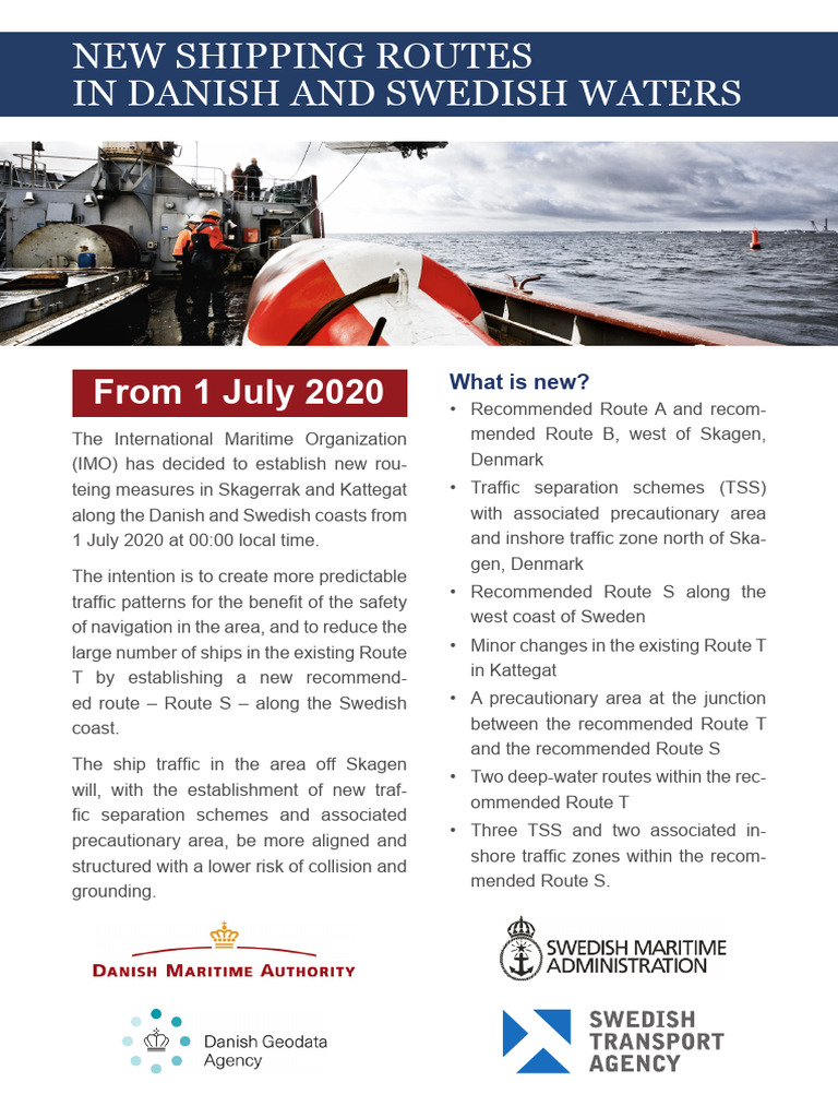 New Shipping Routes in Danish and Swedish Waters-DMA-2020 | PDF ...