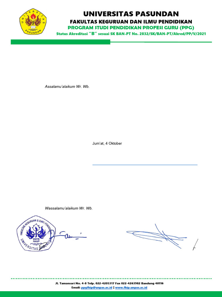 PPG469 - Peserta - SU Orientasi Piloting PPG Guru Tertentu Tahap 3 UNPAS 04102024 | PDF