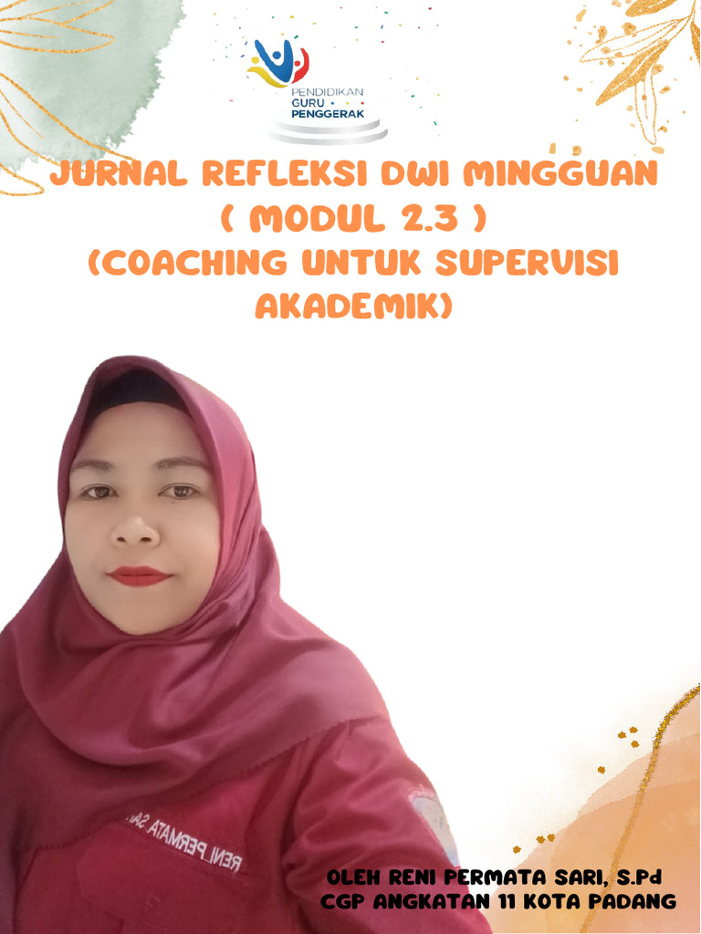 2.3 Jurnal Refleksi Dwimingguan Coaching Untuk Supervisi Oleh Reni Permata Sari | PDF