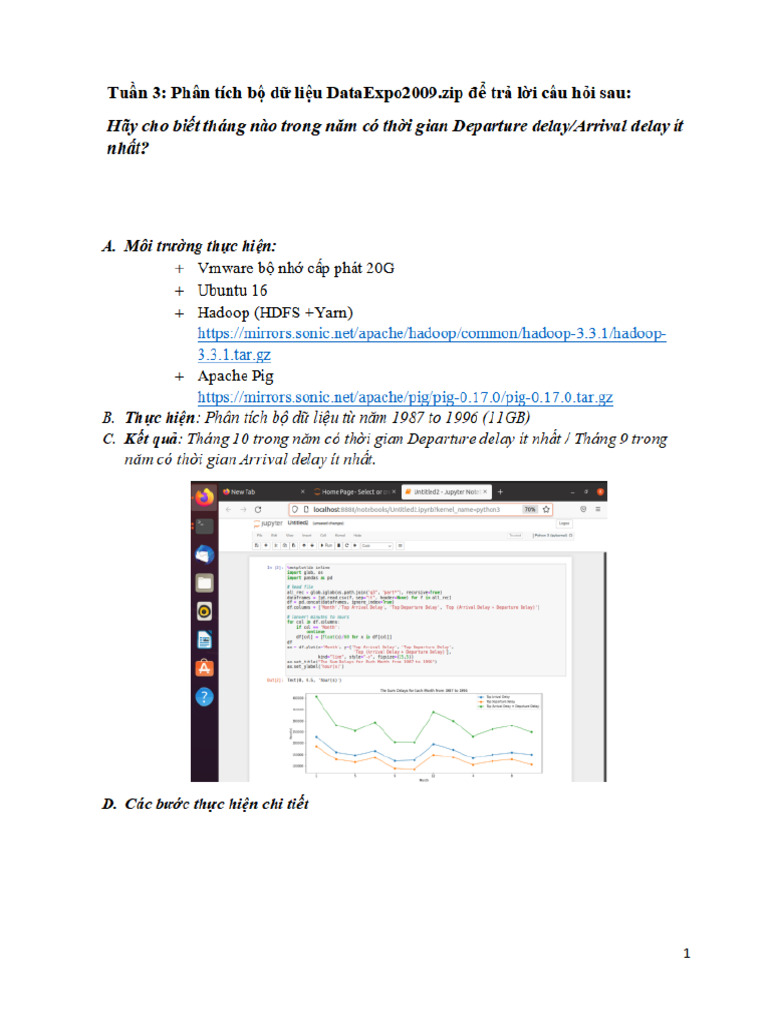 Tuan 3 - Phân Tích Bộ Dữ Liệu DataExpo2009 | PDF
