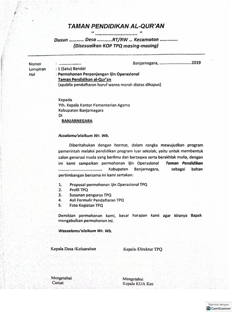 Proposal TPQ | PDF