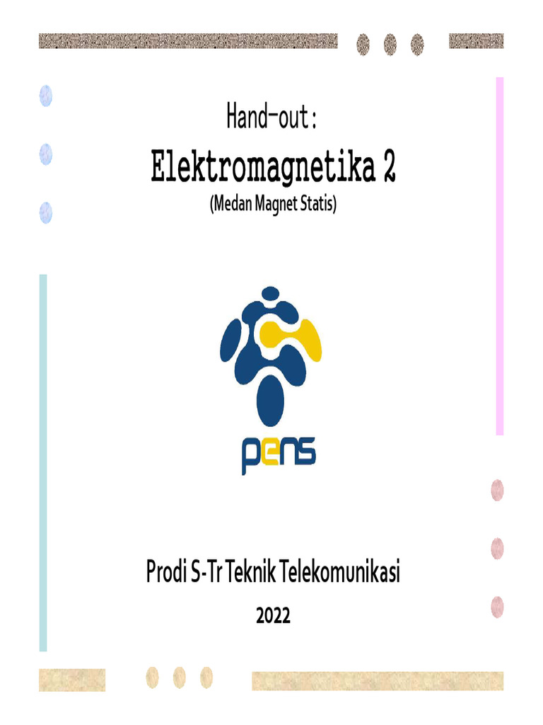 Microsoft PowerPoint - 2. ELMAG_2_D4_Medan Magnet Statis | PDF