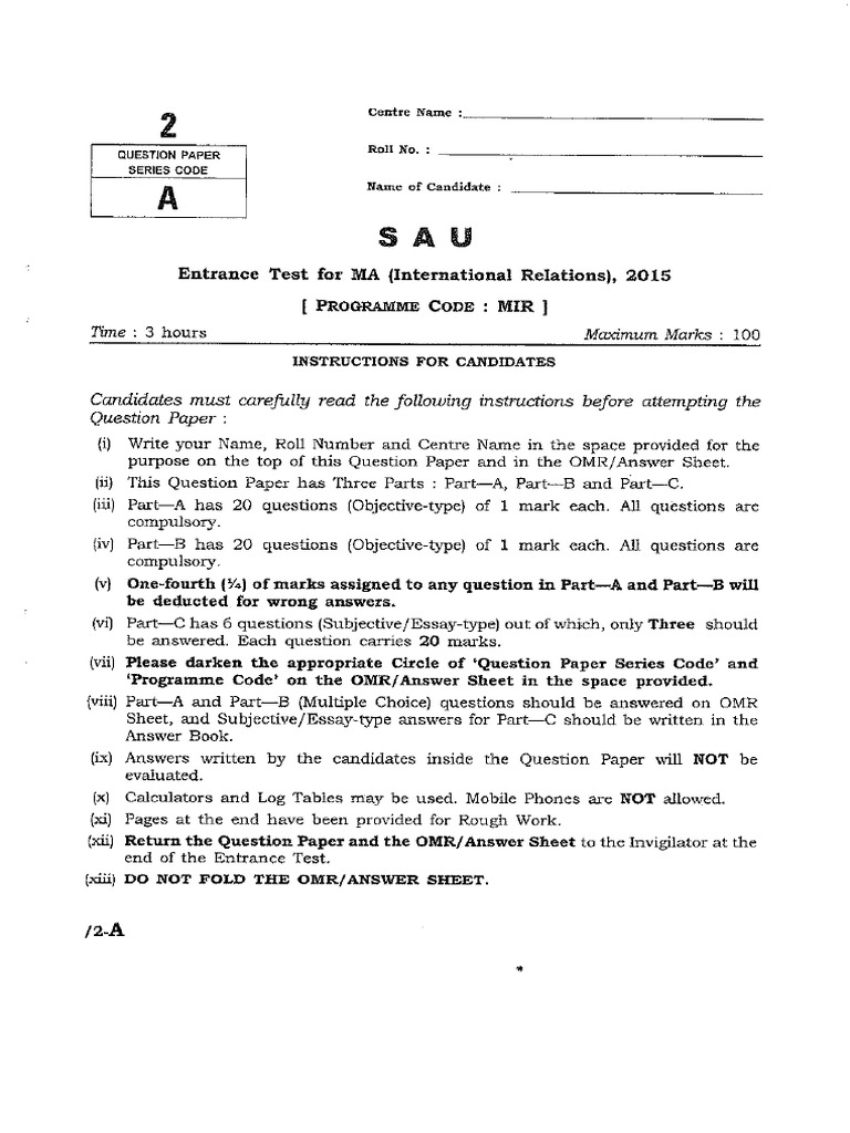 Sau 1 | PDF