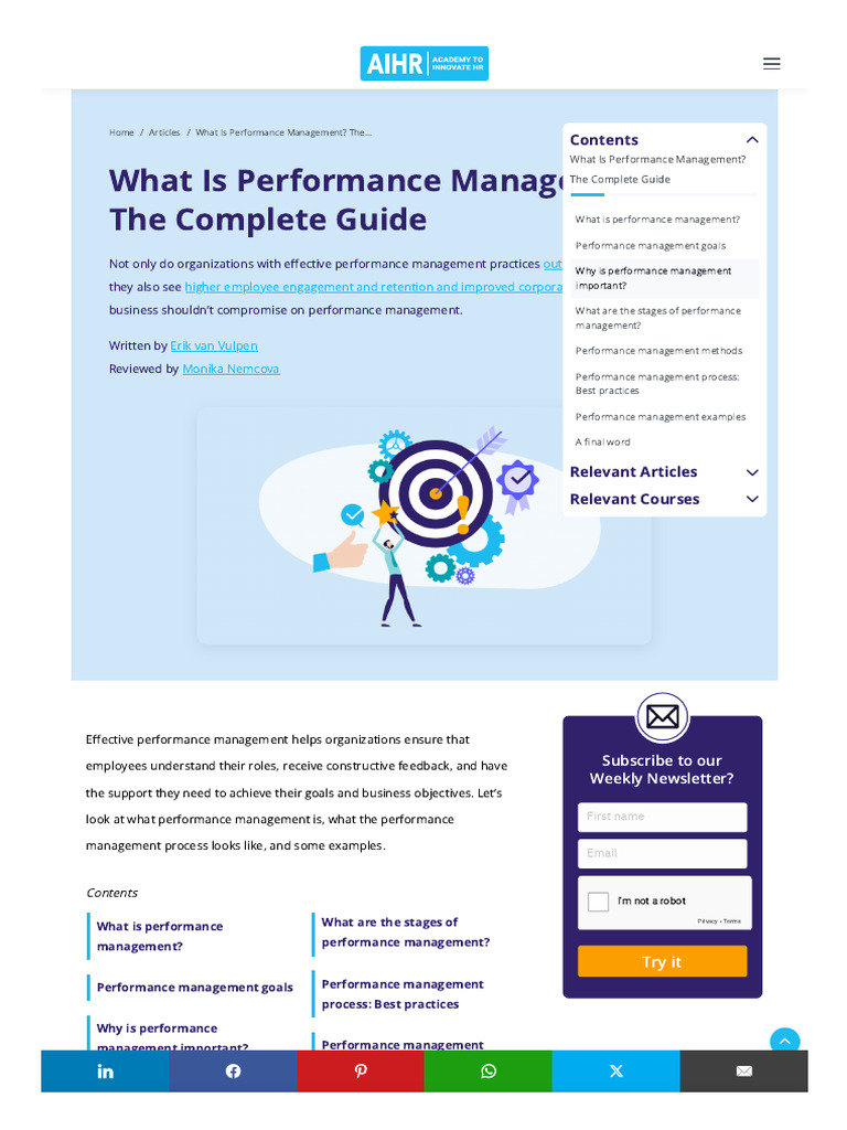 WhatIsPerformanceManagementTheCompleteGuide-AIHR 1715866130552 | PDF