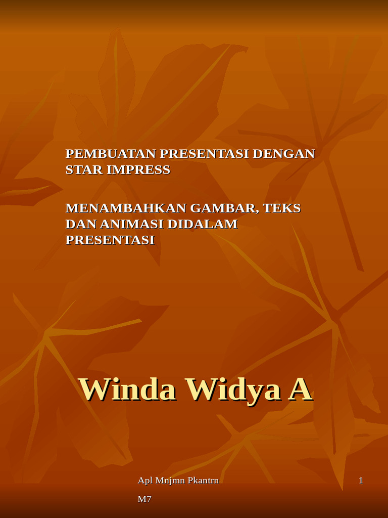 M7 - Star Impress | PDF