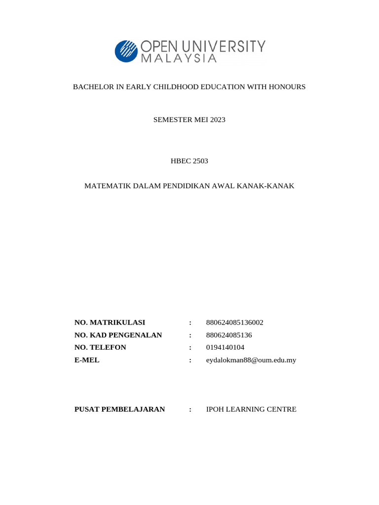 Hbec 2503 Draft | PDF