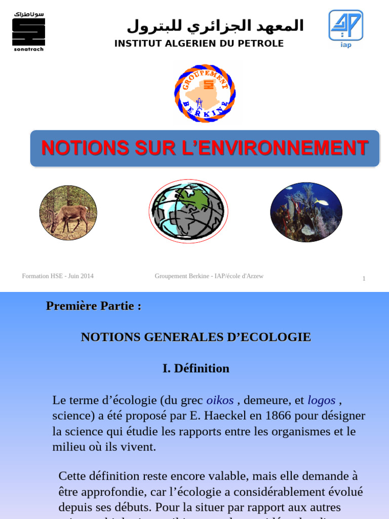 Environ Nement | PDF