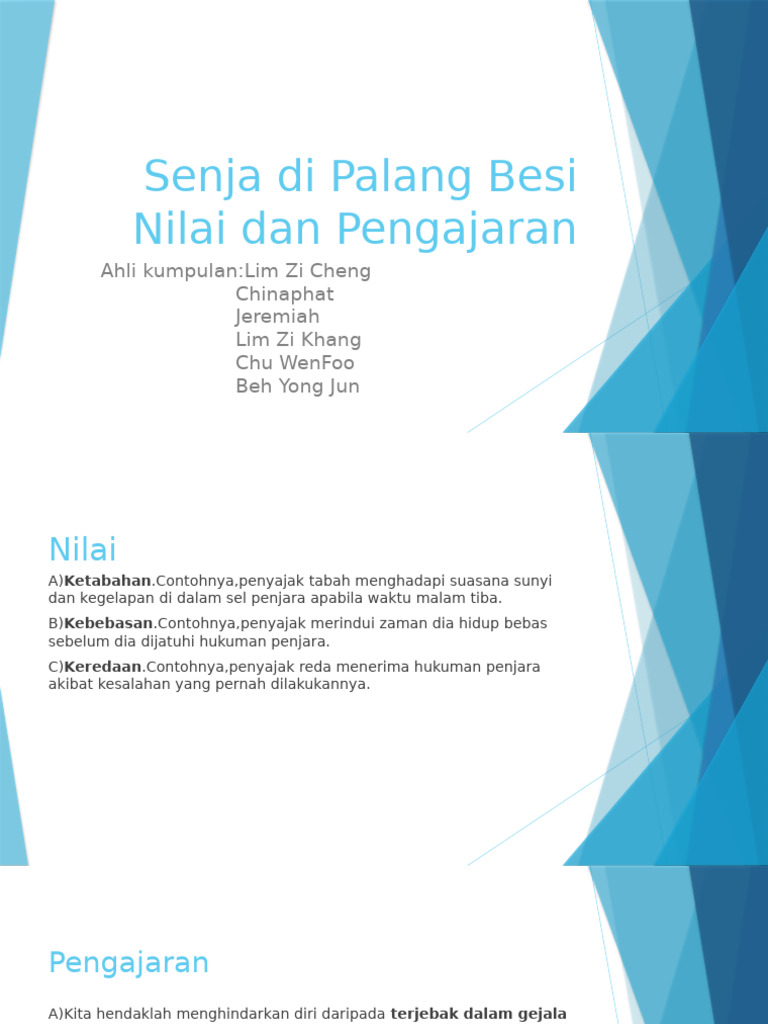 Senja Di Palang Besi | PDF