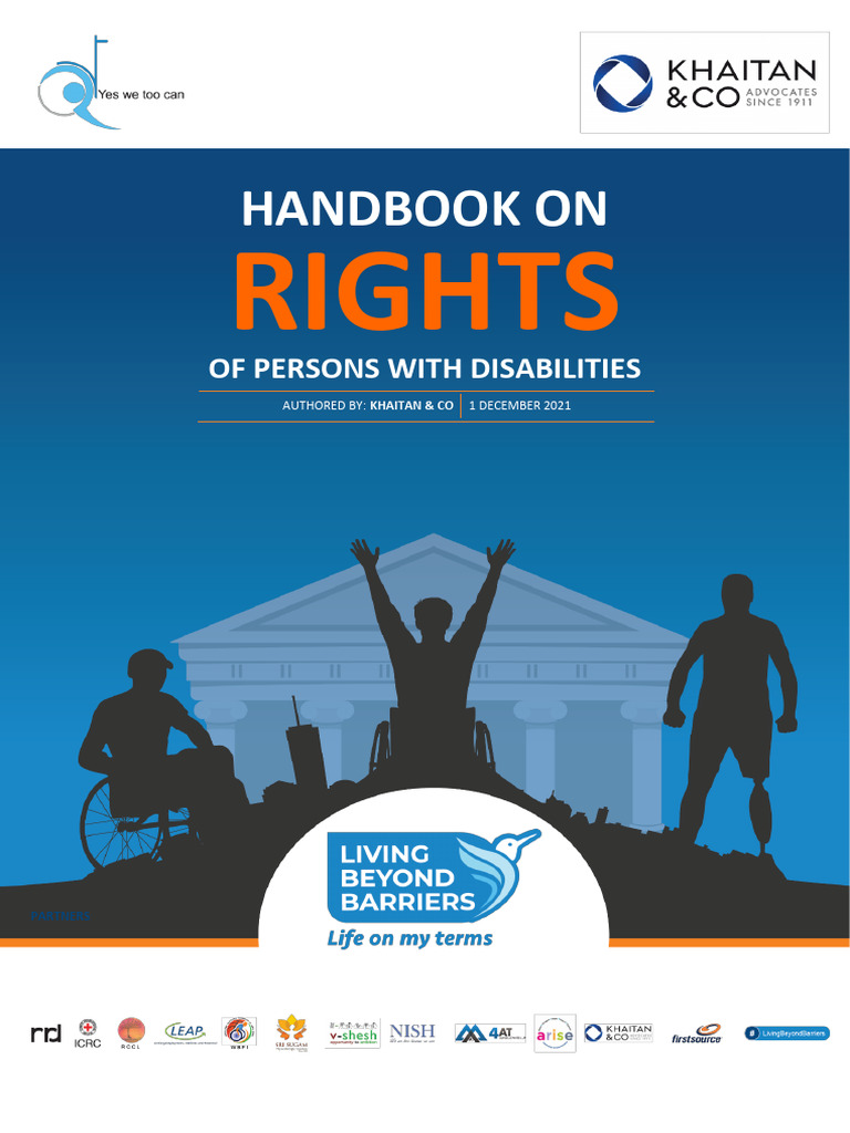 Handbook of Rights of Persons With Disability | PDF