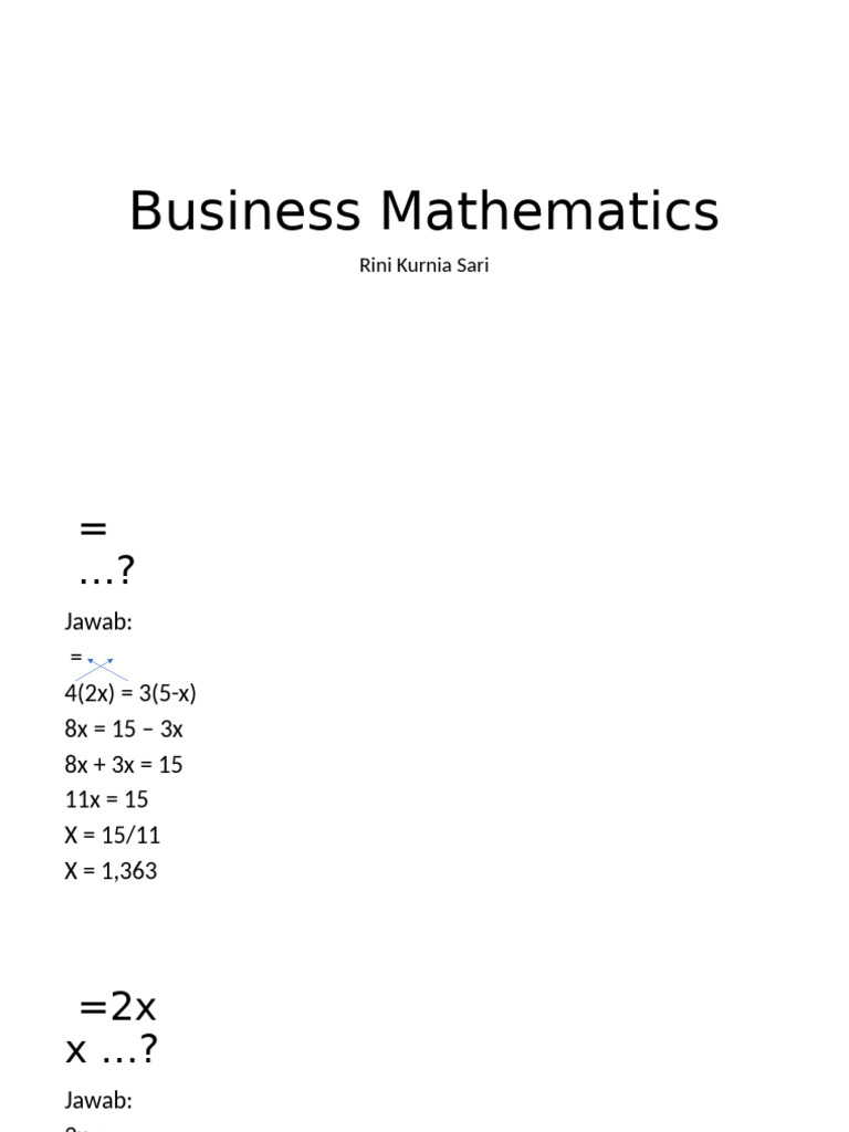 Review Math Stat | PDF