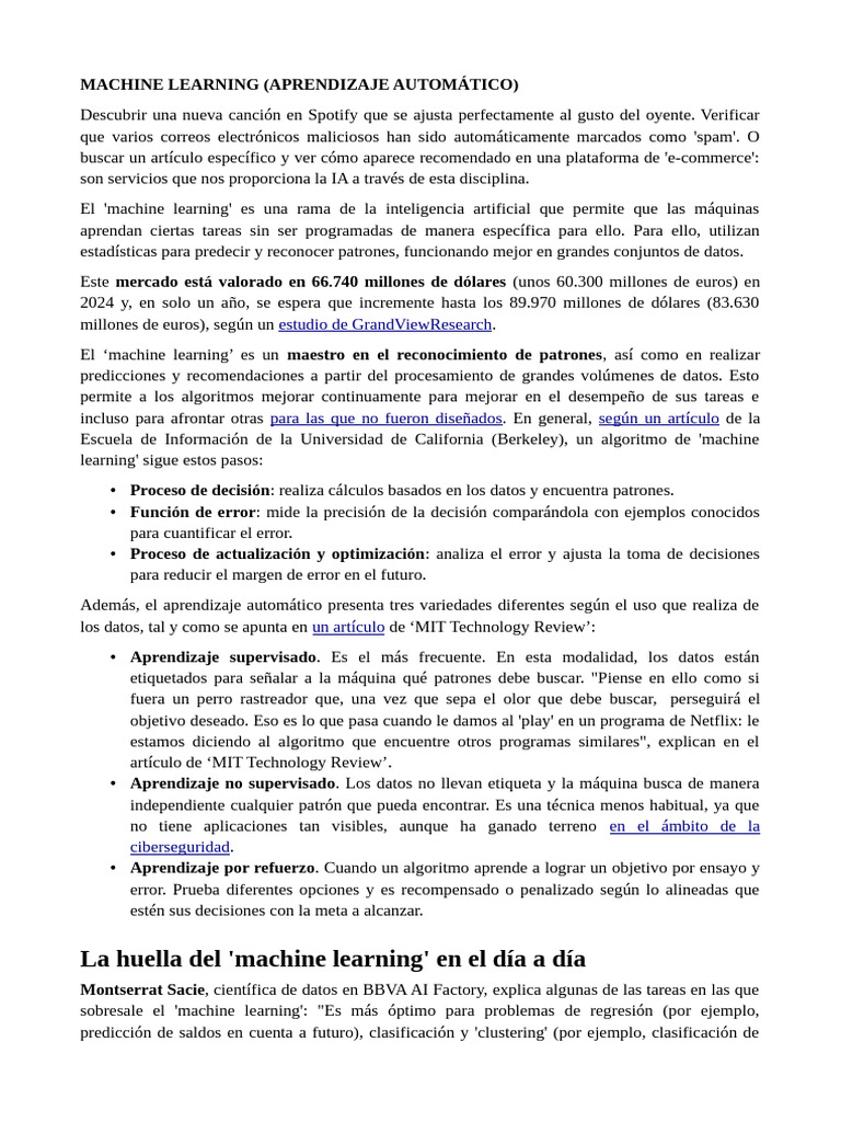 Machine Learning 1 | PDF