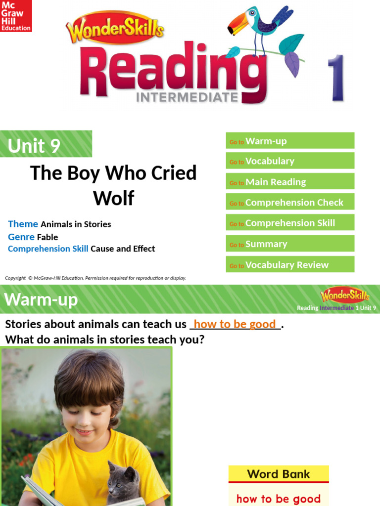 Presentation Slides - Intermediate 1 - Unit 9 | PDF