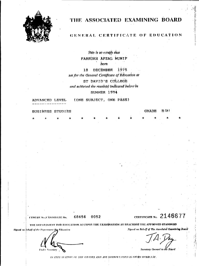 Certificate2 Repaired 0001 | PDF
