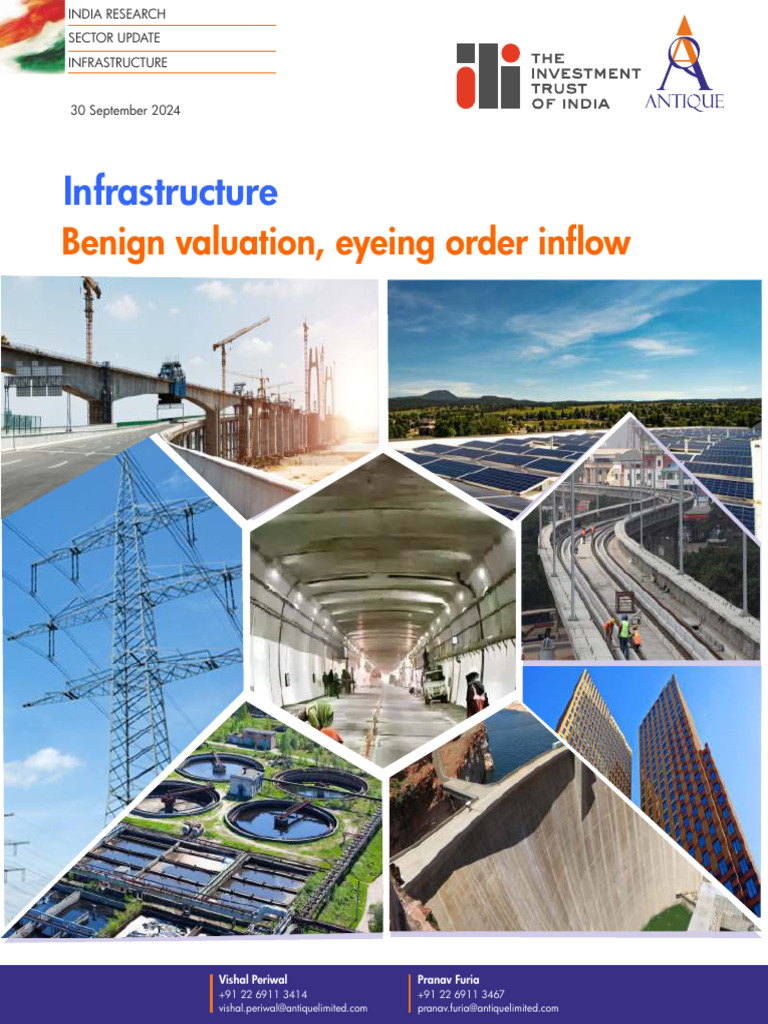 Infrastructure Sector Outlook 2024 | PDF | Rail Transport | Business