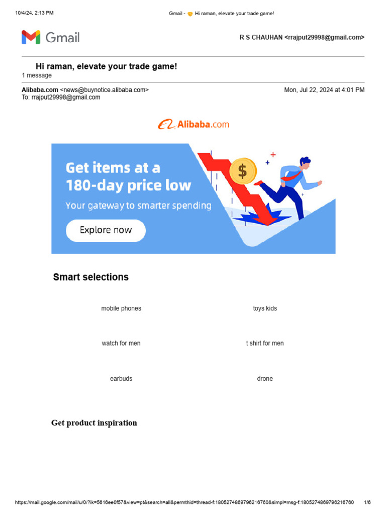 Gmail - ? Hi raman, elevate your trade game! | PDF
