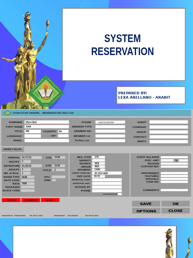 System Reservation | PDF