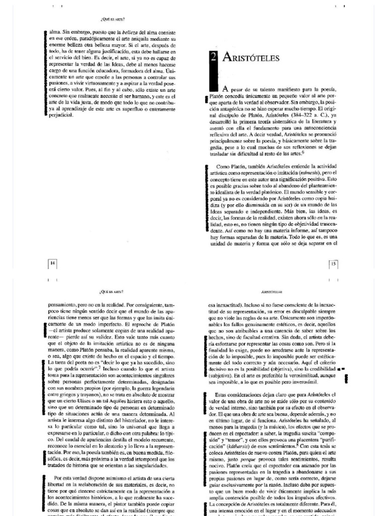 Hauskeller Aristoteles | PDF