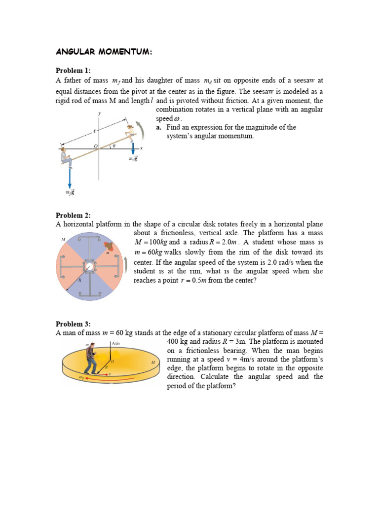 Problem 10 Angular Momentum Pdf