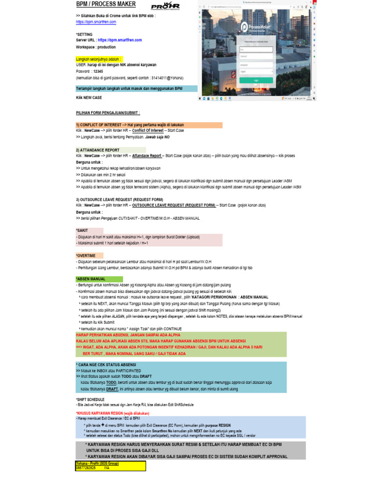 APLIKASI Processmaker (BPM) 2023 | PDF