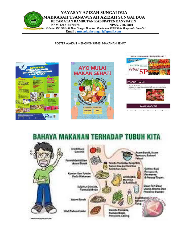 14.3 Poster Ajakan Makan Sehat | PDF