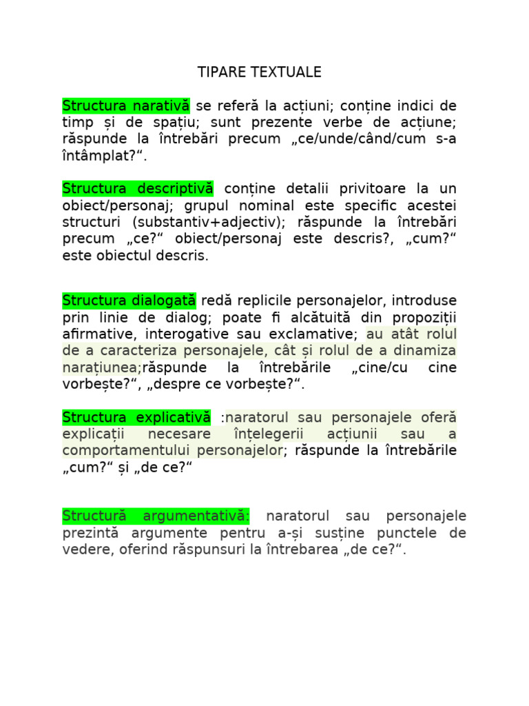 TIPARE TEXTUALE | PDF