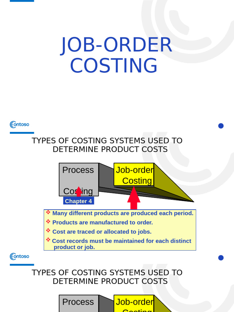 CH 02 Job Order Costing | PDF