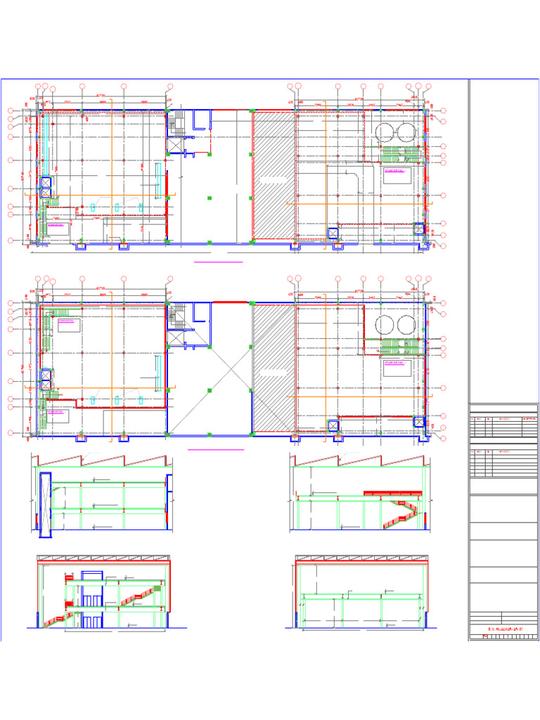 Buss Kneader Floor Plans & Sections 8-4-24 | PDF | Stairs | Buildings ...
