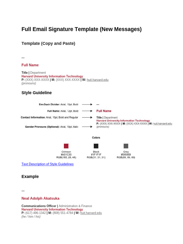 word_templates_-_huit_email_signatures | PDF