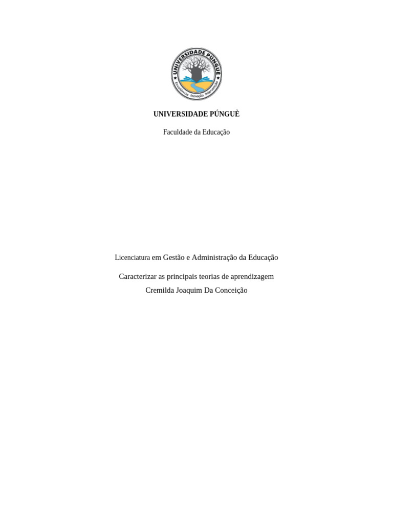 Trabalho II. Psci | PDF